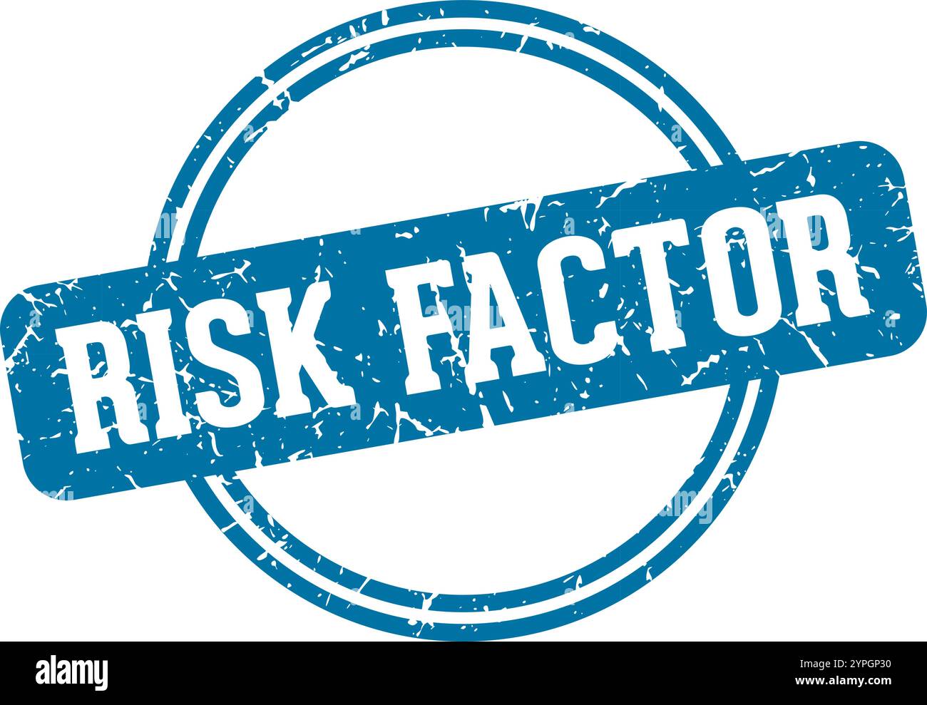 risk factor round stamp isolated on transparent background. risk factor ...