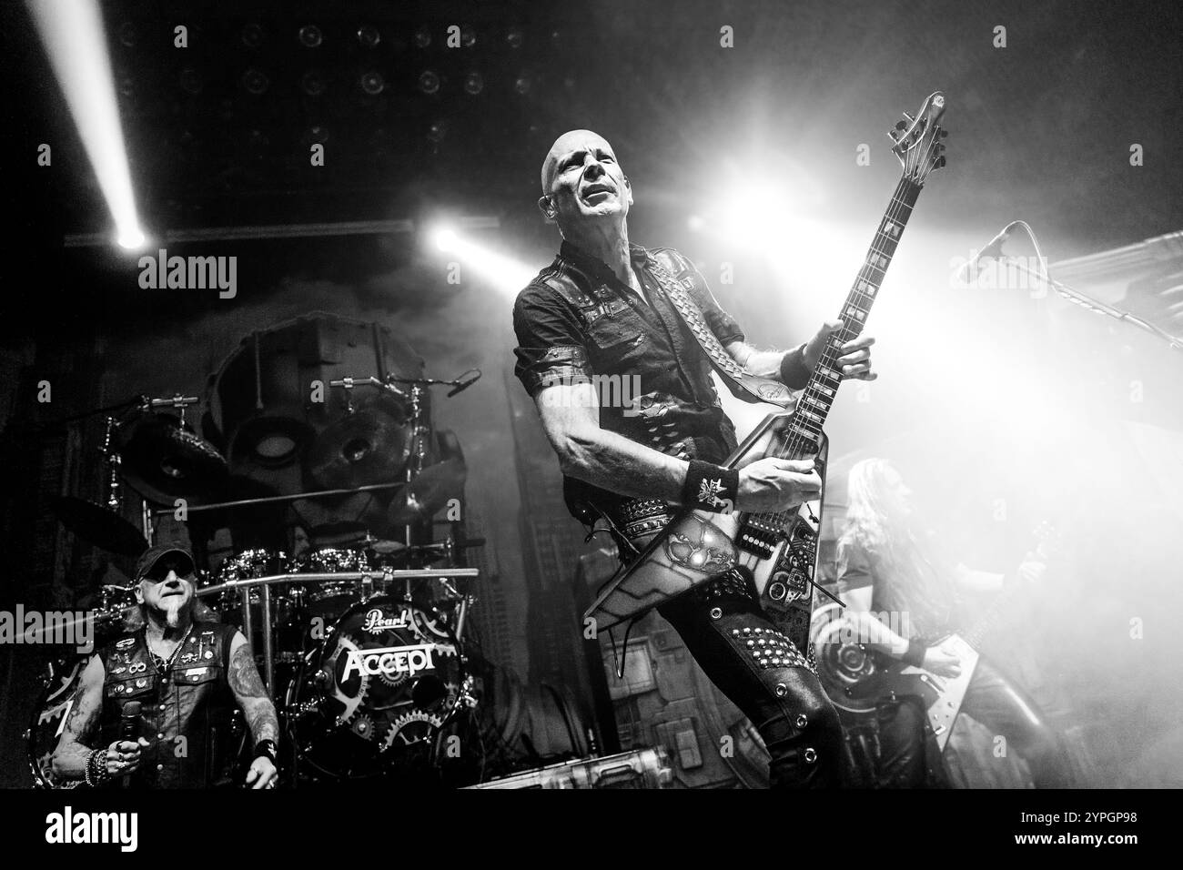 Accept band Black and White Stock Photos & Images - Alamy