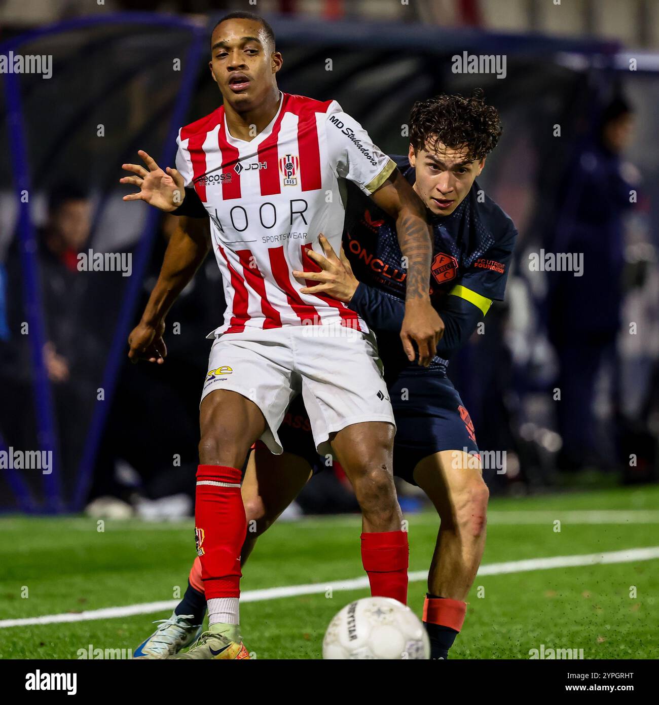 Oss, Netherlands. 30th Nov, 2024. OSS, 30-11-2024, Frans Heesen Stadium ...