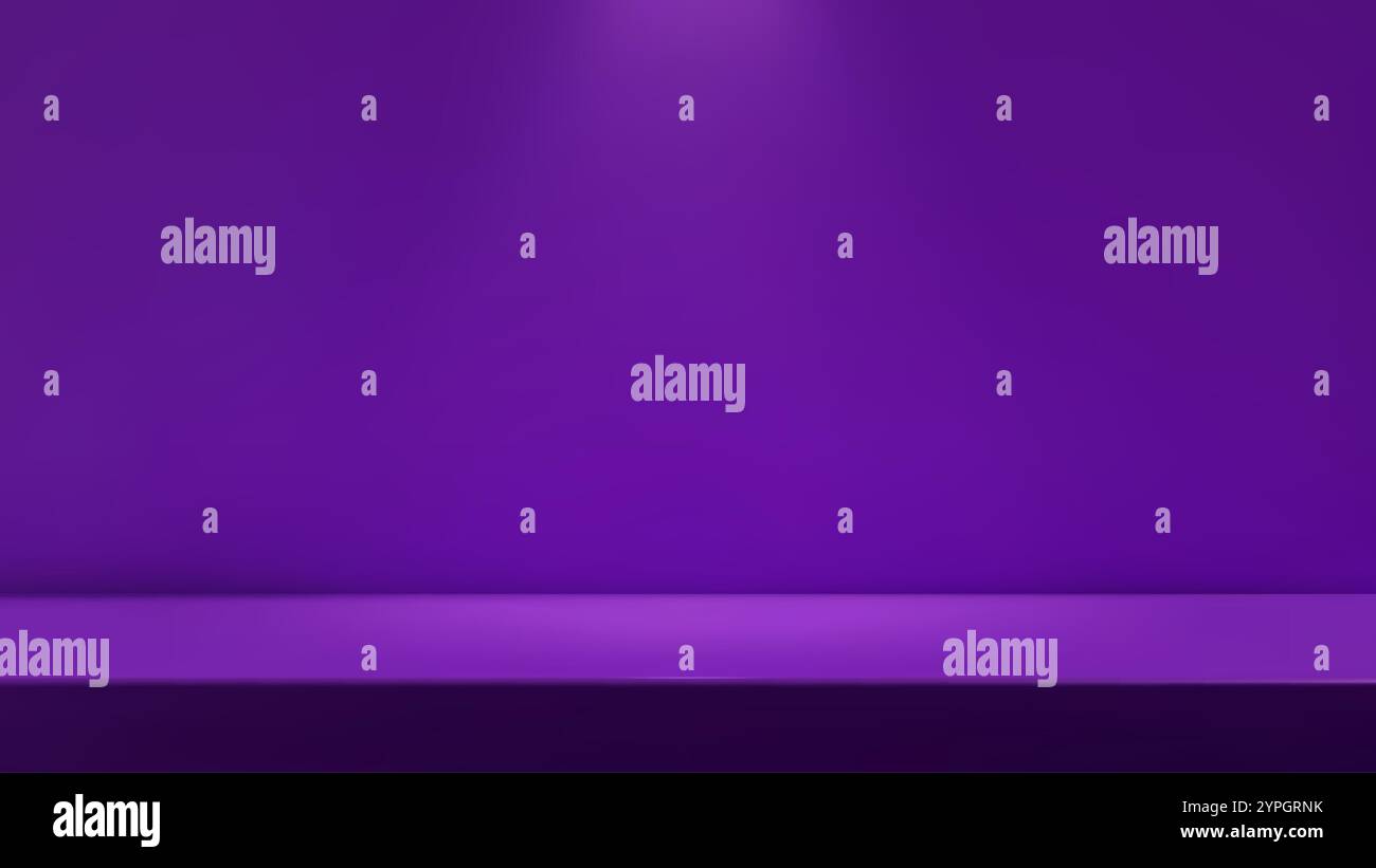 3d purple wall mockup Stock Vector Images - Alamy