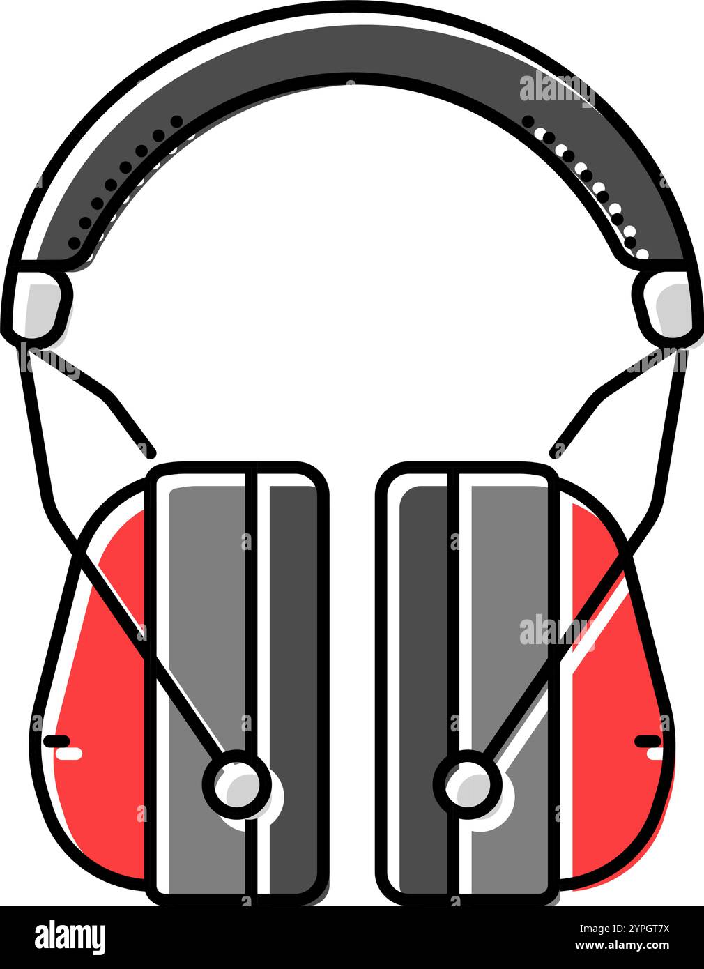 ear protectos ppe protective equipment color icon vector illustration ...
