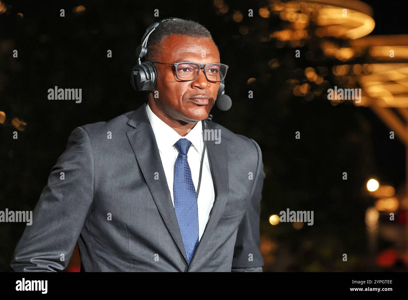 Doha, Qatar. 30th Nov, 2024. Marcel Desailly (FRA) Former Football ...