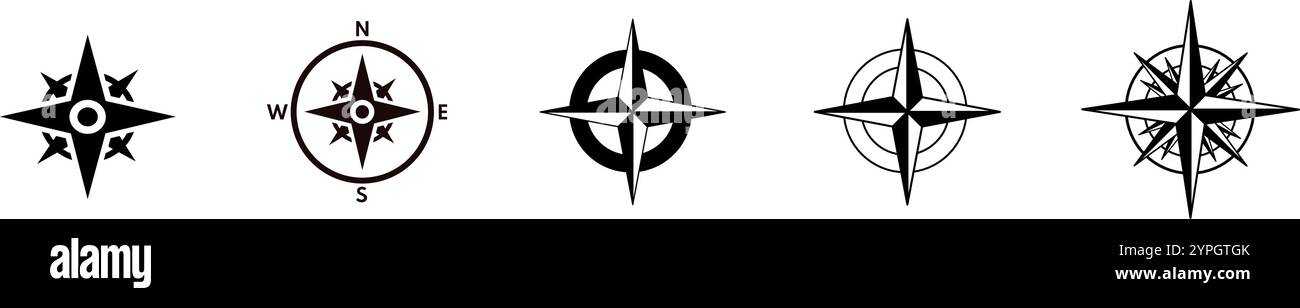 compass, compass rose, world directions icon Stock Vector Image & Art ...