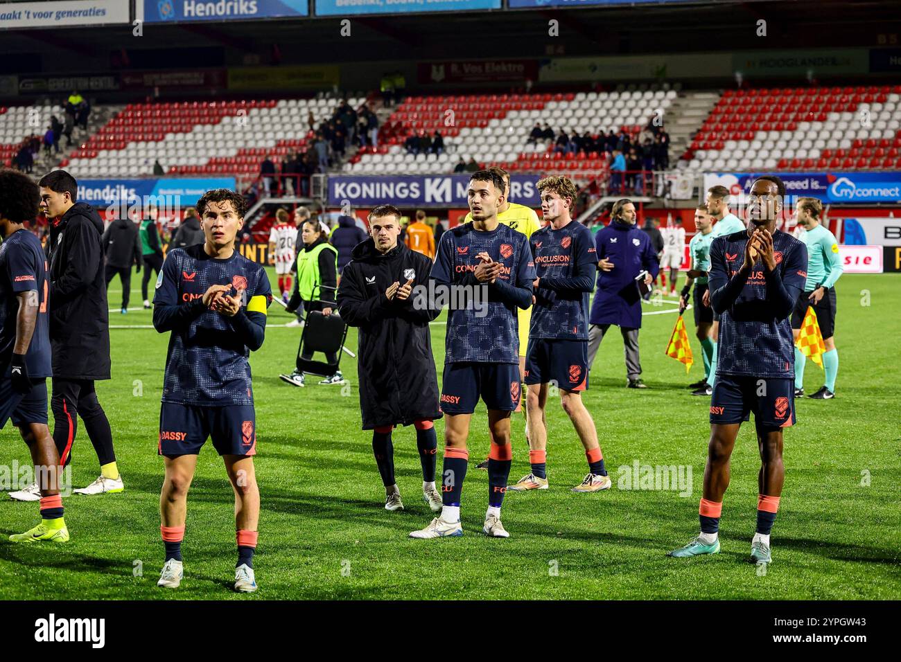 Oss, Netherlands. 30th Nov, 2024. OSS, 30-11-2024, Frans Heesen Stadium ...