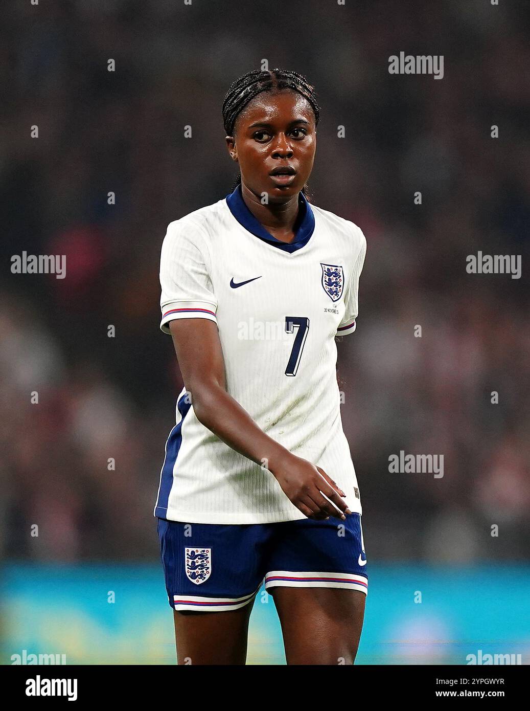 England's Jessica Naz during an international friendly match at Wembley ...