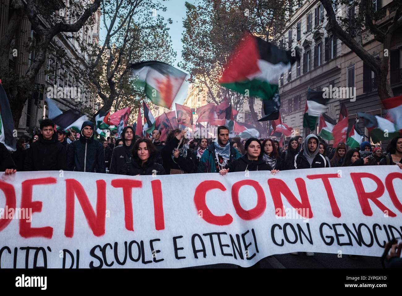 Rome, demonstration in support of Palestine. Stop the genocide in ...