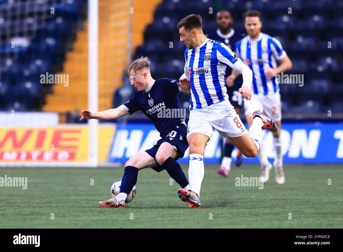 30th November 2024; Rugby Park, Kilmarnock, Scotland: Scottish ...