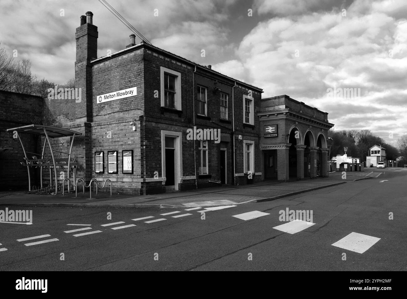 View of Melton Mowbray railway station, Midland Main Line ...