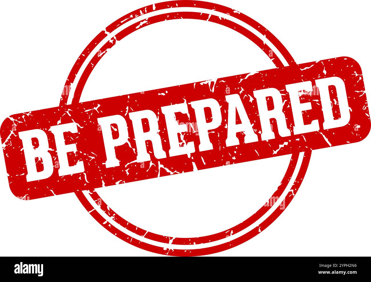 be prepared round stamp isolated on transparent background. be prepared ...
