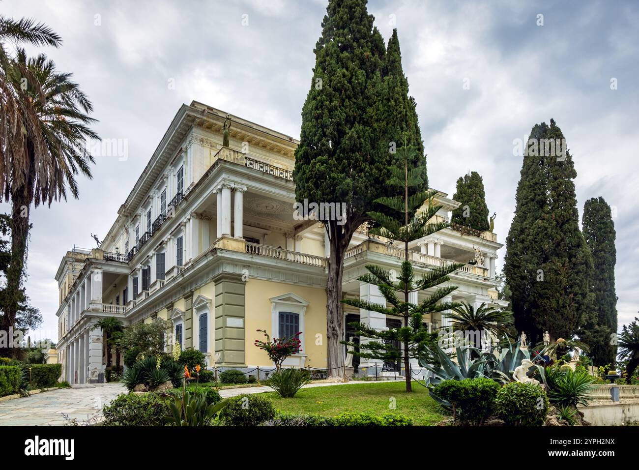 Achilleion Palace is an iconic palace located in Corfu, Greece. It was ...