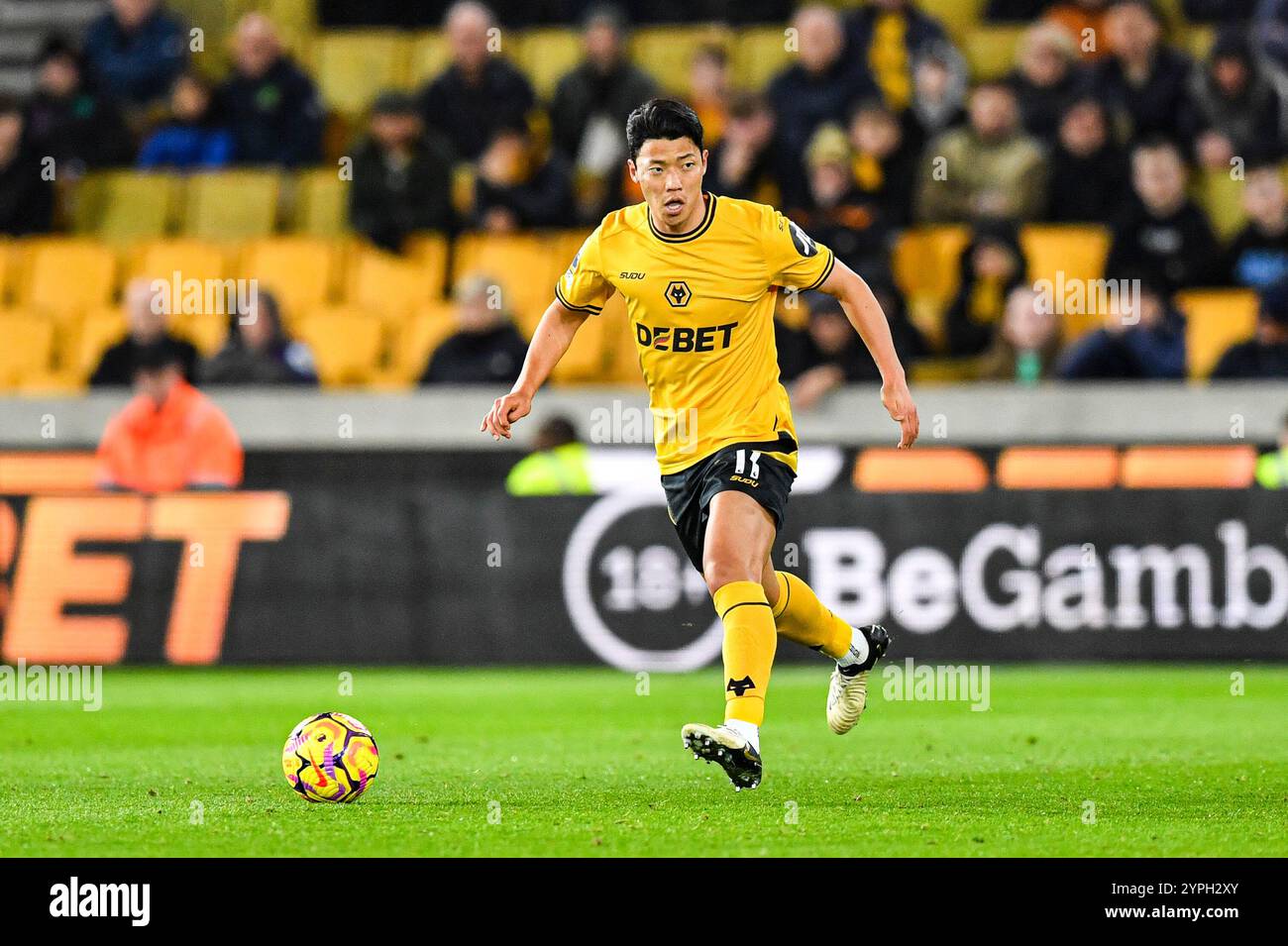 30th November 2024; Molineux Stadium, Wolverhampton, West Midlands ...