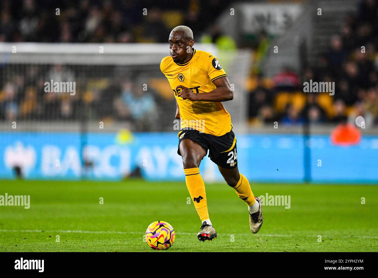 30th November 2024; Molineux Stadium, Wolverhampton, West Midlands ...