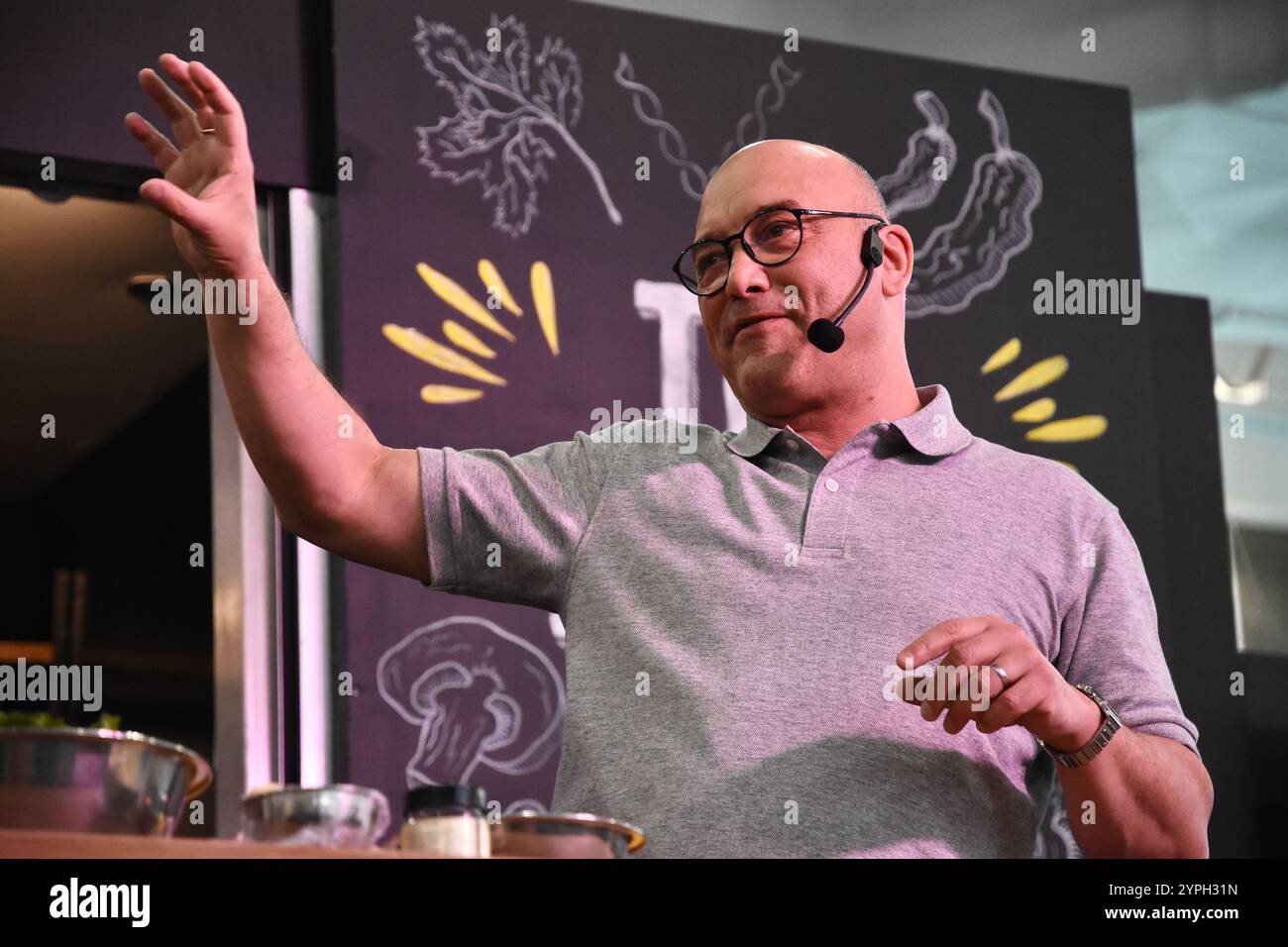 Greg Wallace, Cooking Demonstration, The Foodie Lab, Ideal Home Show ...