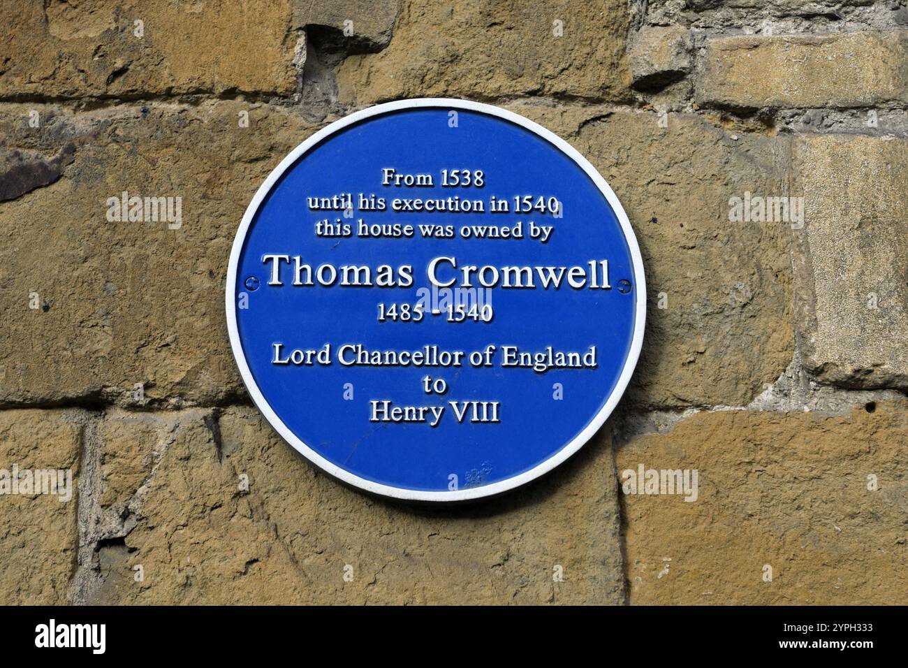 Thomas cromwell plaque hi-res stock photography and images - Alamy