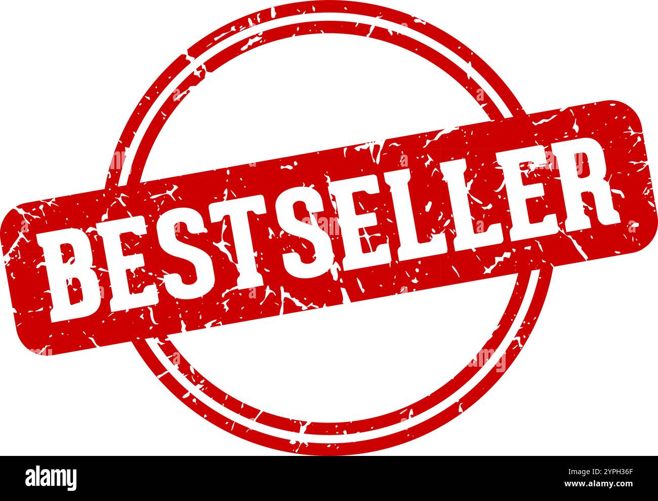 best seller round stamp isolated on transparent background. best seller ...