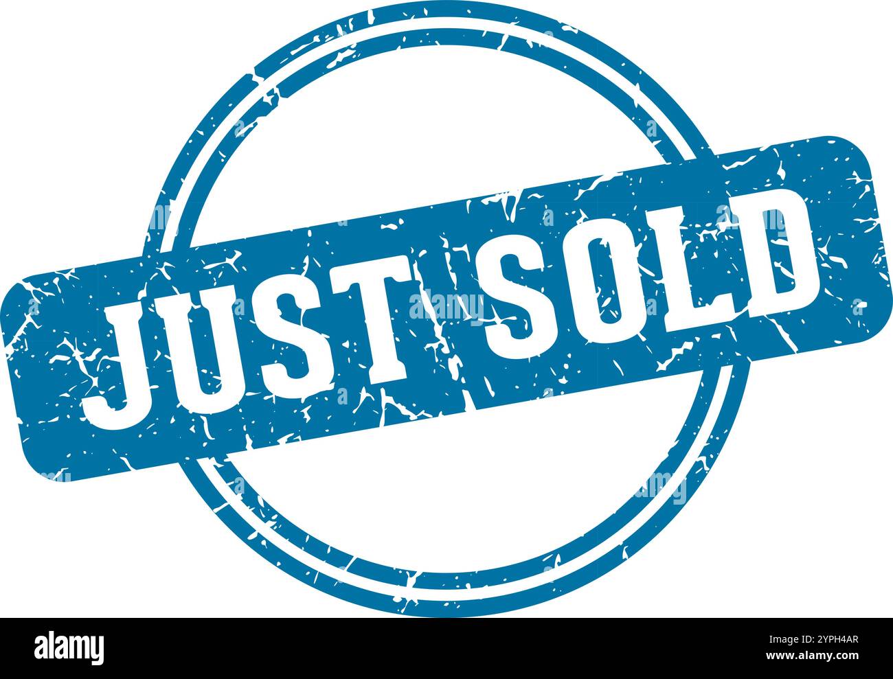 just sold round stamp isolated on transparent background. just sold ...