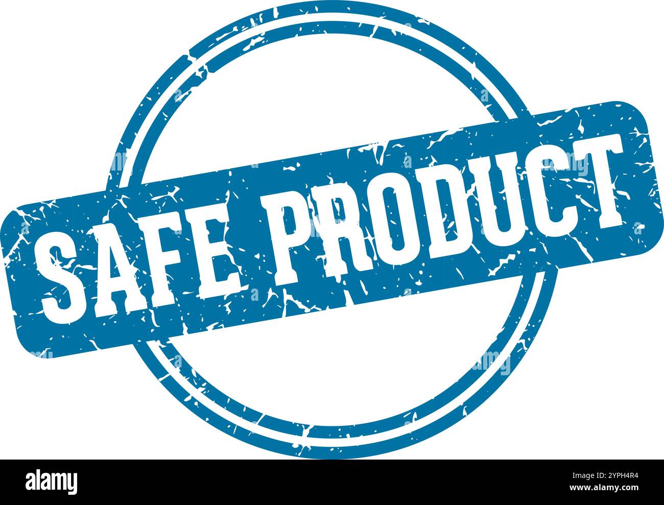 safe product round stamp isolated on transparent background. safe ...