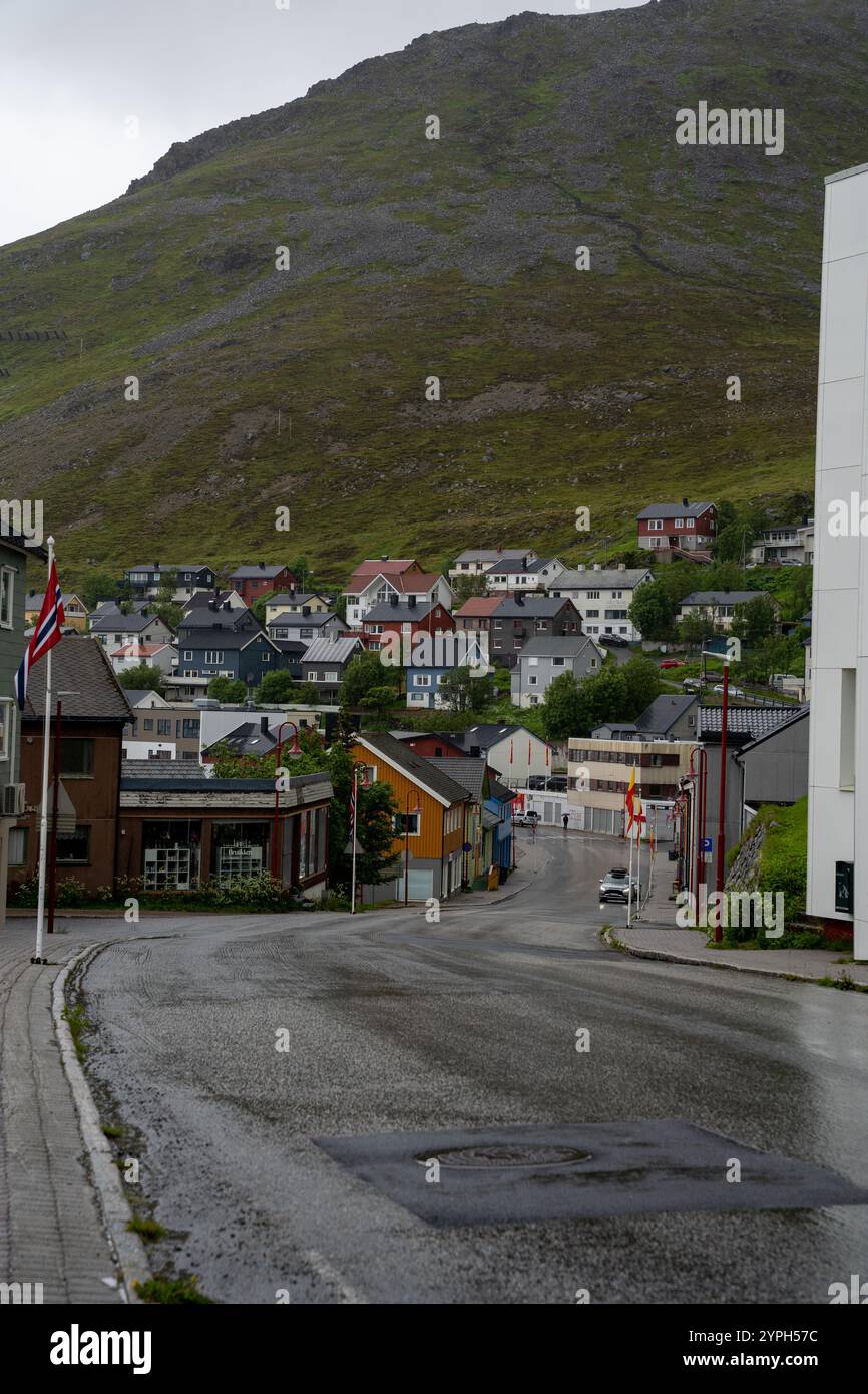 Honningsvag northernmost town in hi-res stock photography and images ...