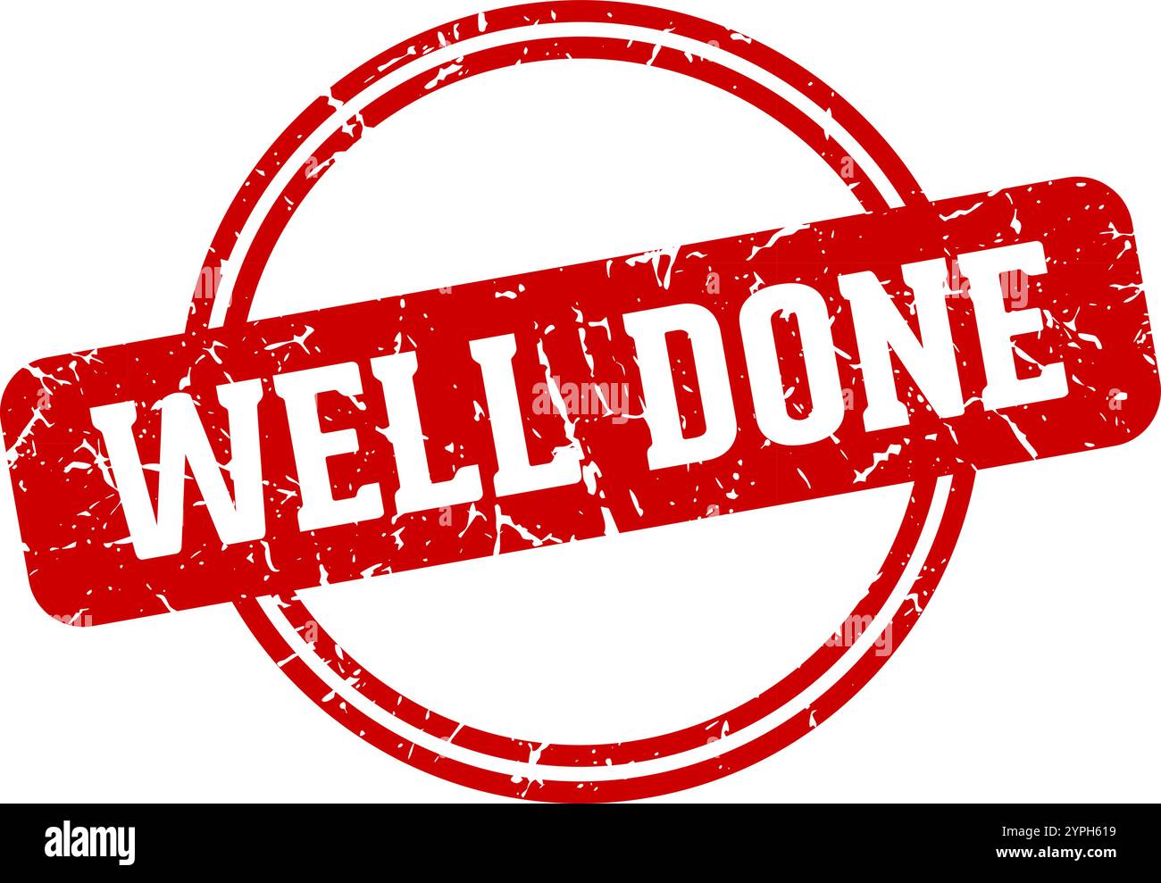 well done round stamp isolated on transparent background. well done ...