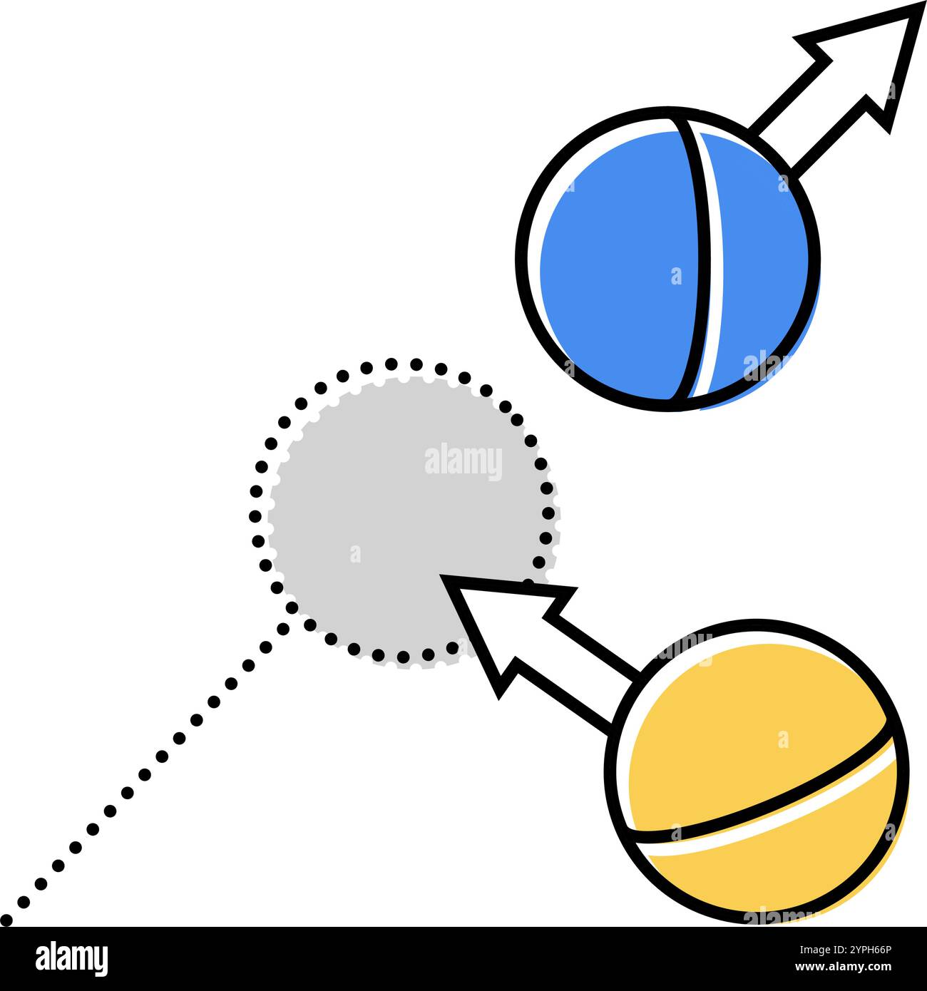 rush croquet game color icon vector illustration Stock Vector Image ...