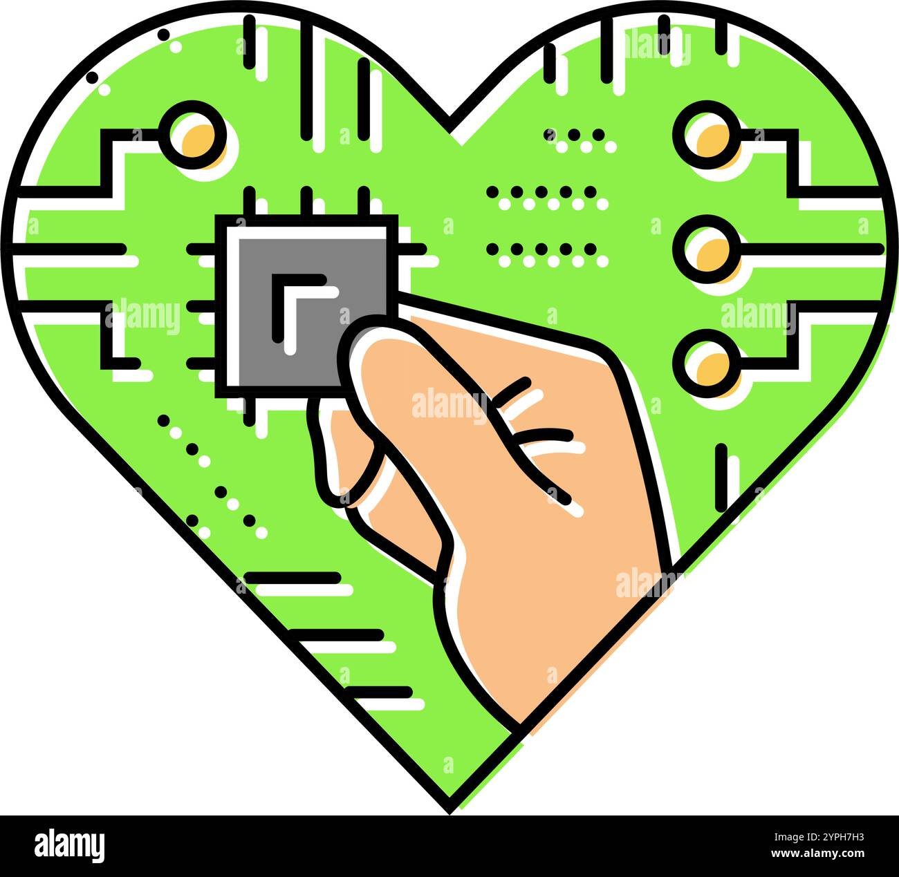 diy electronics tech enthusiast color icon vector illustration Stock ...