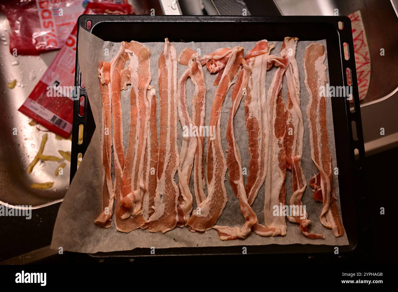 Beef bacon marbled meat hi-res stock photography and images - Alamy