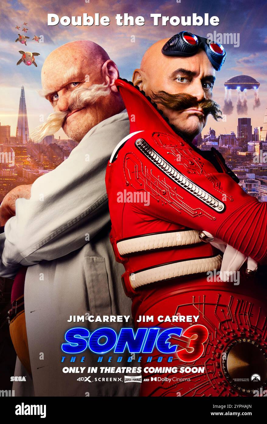 Sonic the Hedgehog 3 (2024) directed by Jeff Fowler and starring Jim ...