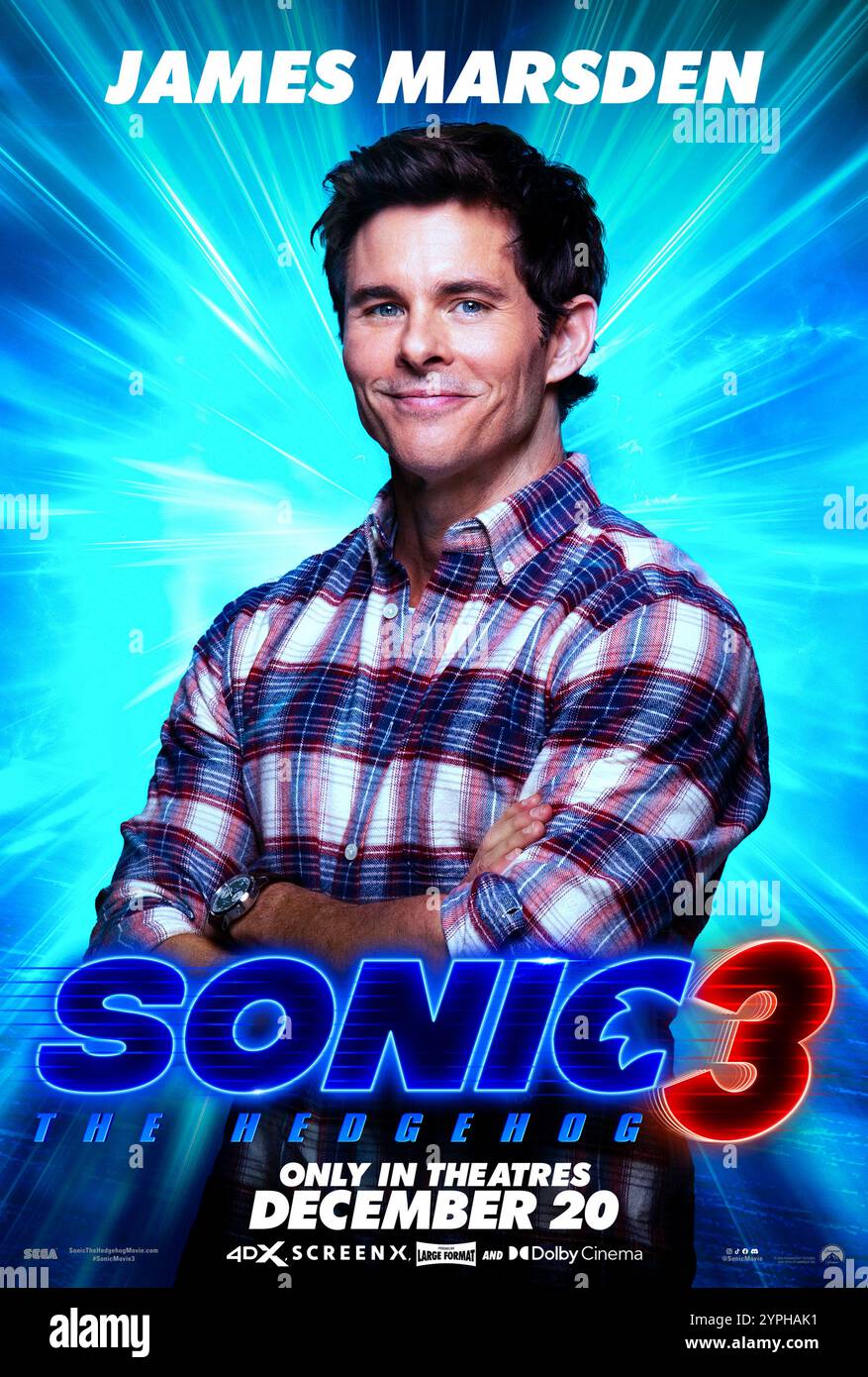 Sonic the hedgehog 3 movie hi-res stock photography and images - Alamy