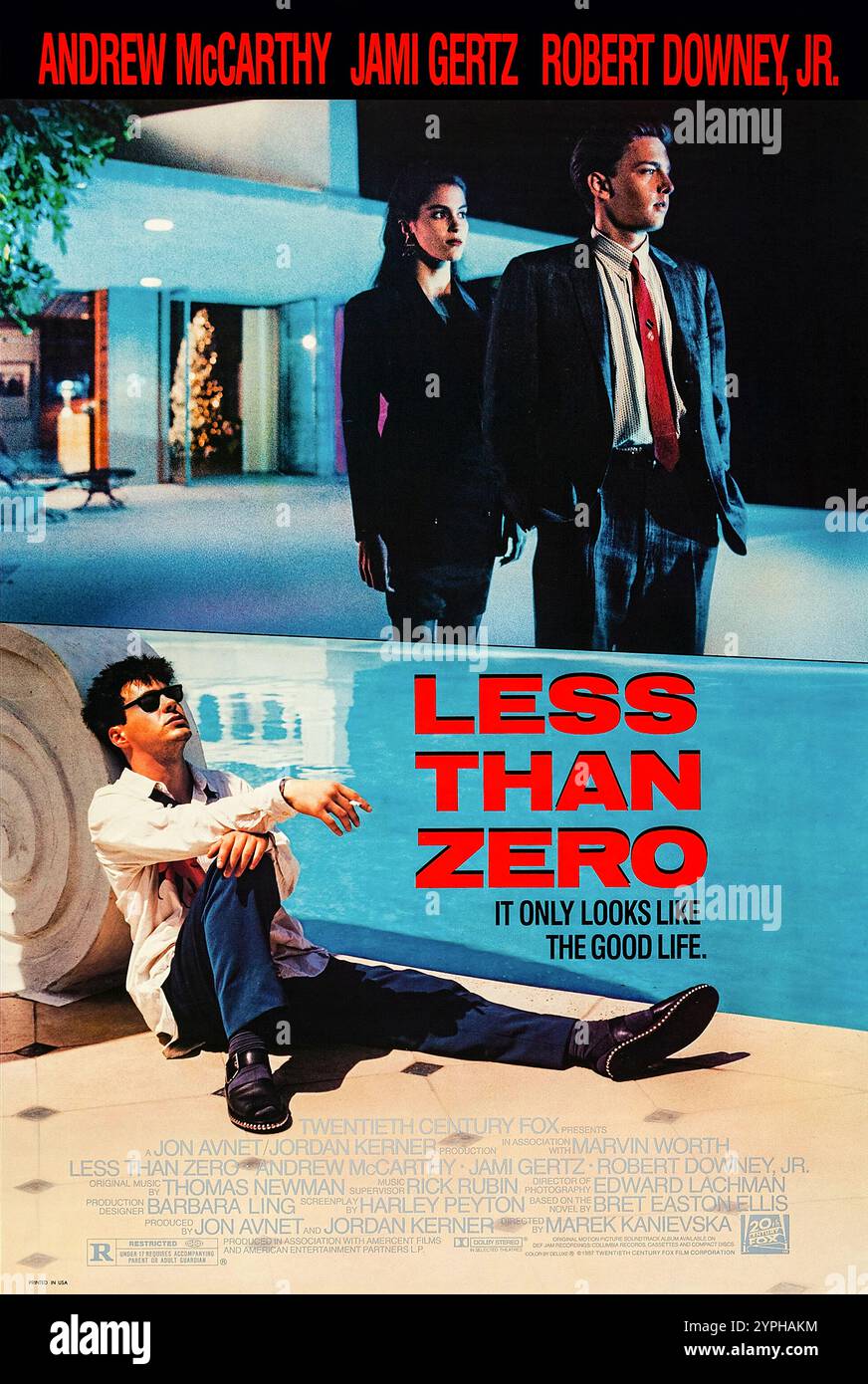 Less Than Zero (1987) directed by Marek Kanievska and starring Andrew ...