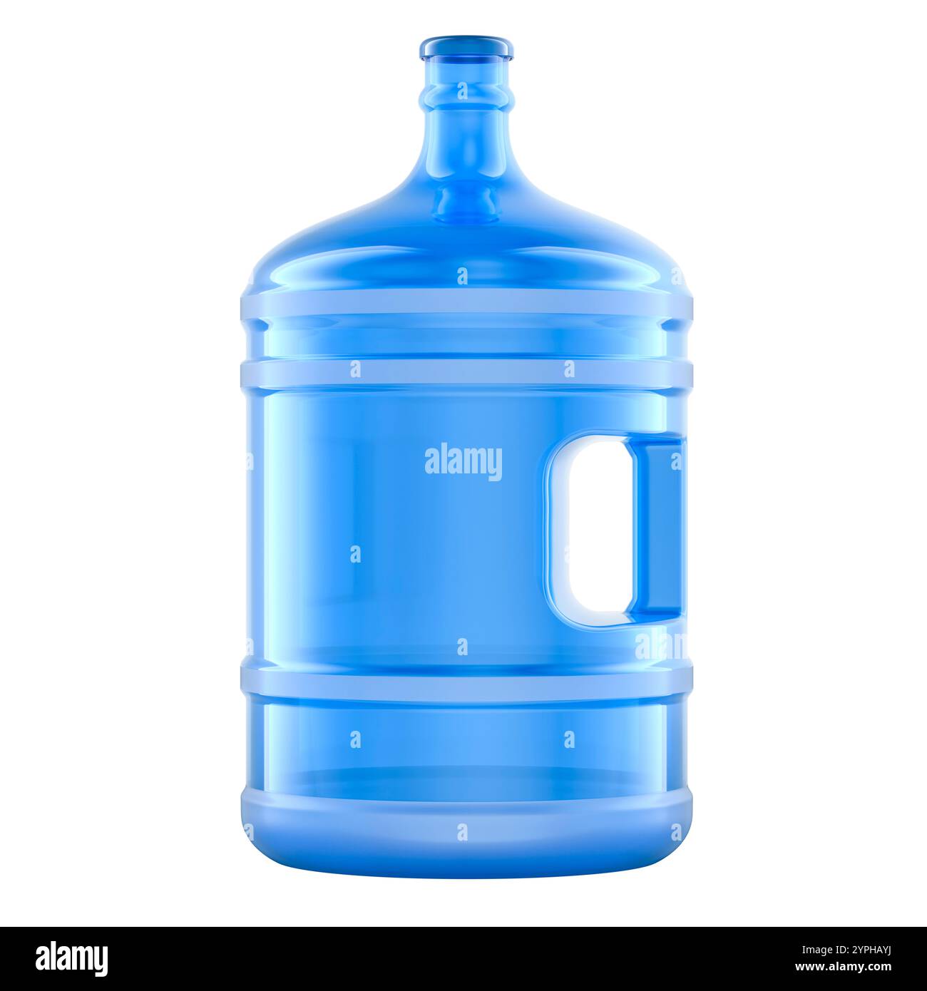 Gallon Bottled Water. 3D rendering isolated on white background Stock ...