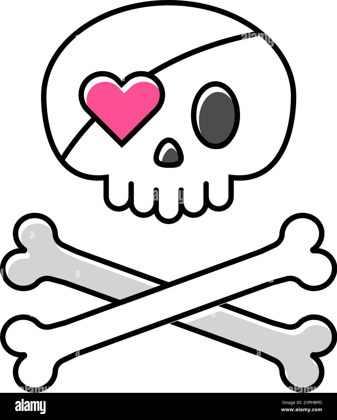 emotional hardcore emo core color icon vector illustration Stock Vector ...