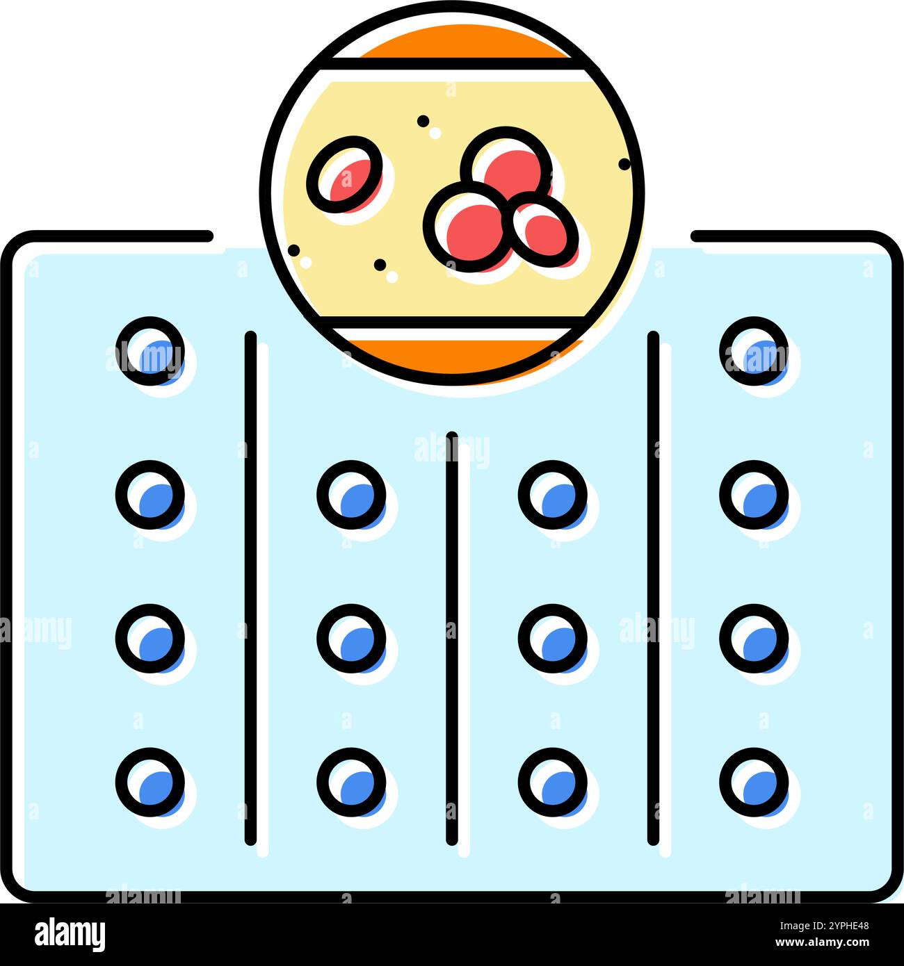 anticoagulants medicines pharmacy color icon vector illustration Stock ...