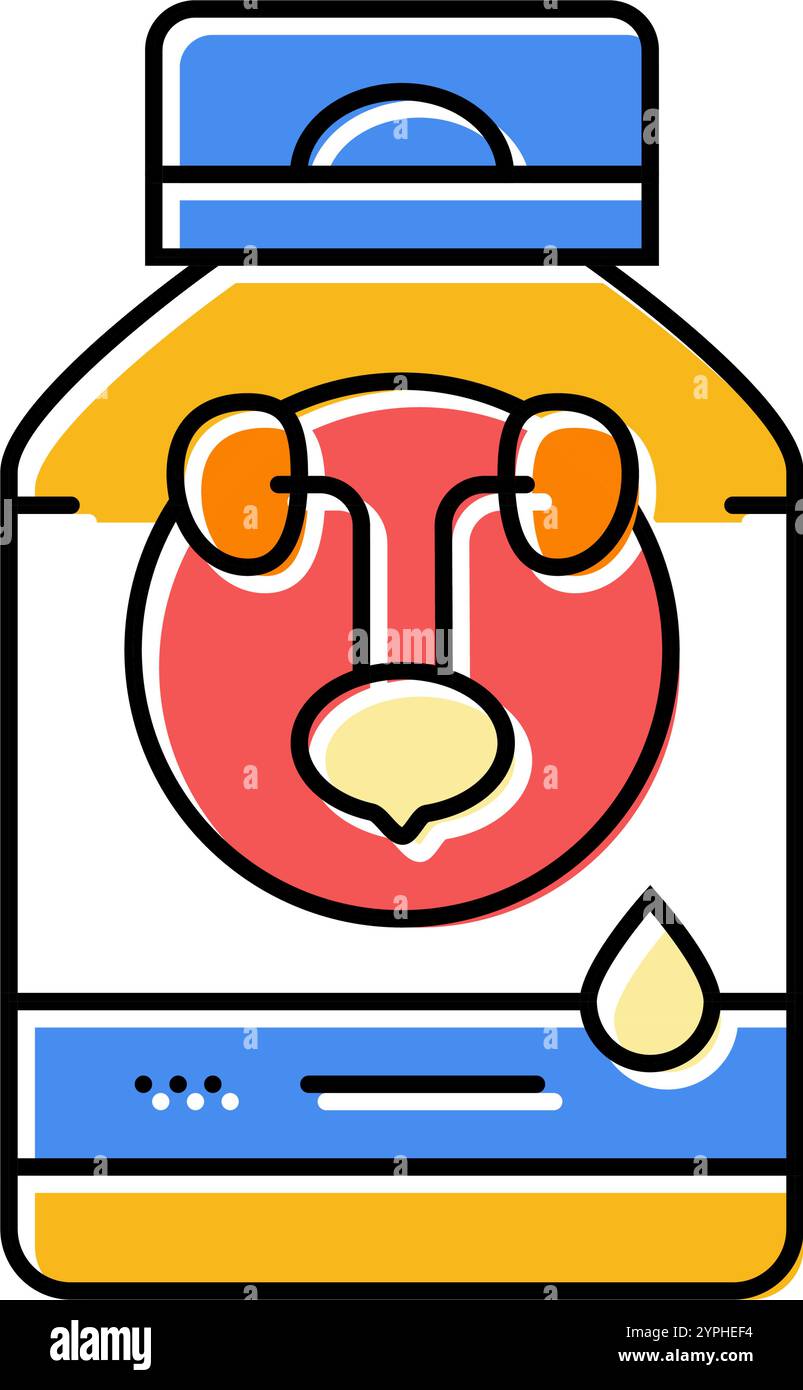 diuretics medicines pharmacy color icon vector illustration Stock ...