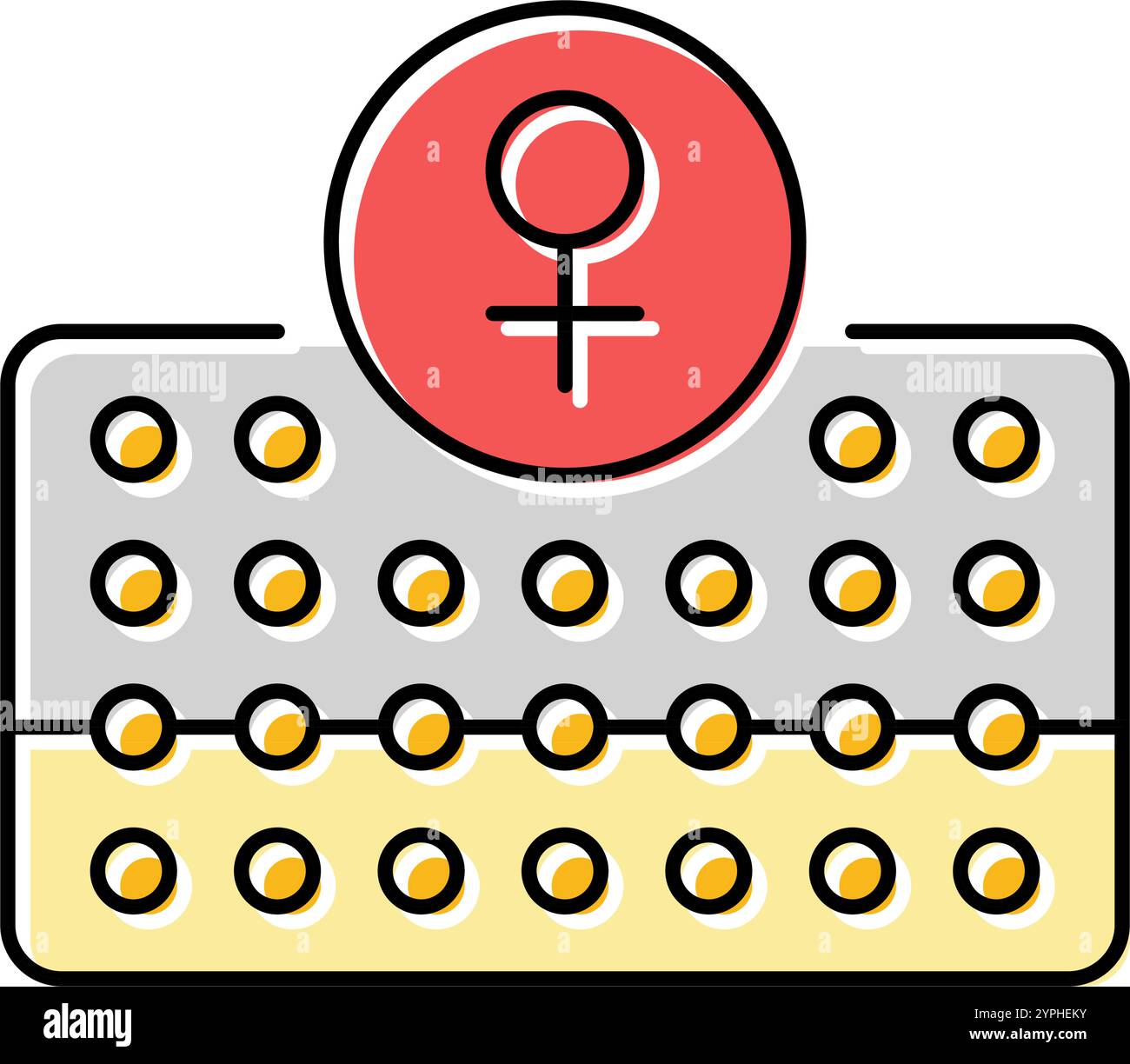 hormones medicines pharmacy color icon vector. hormones medicines ...