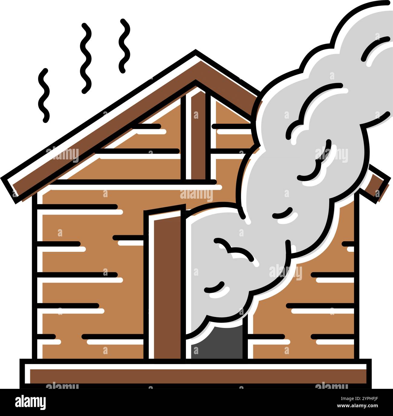 finnish sauna color icon vector illustration Stock Vector Image & Art ...