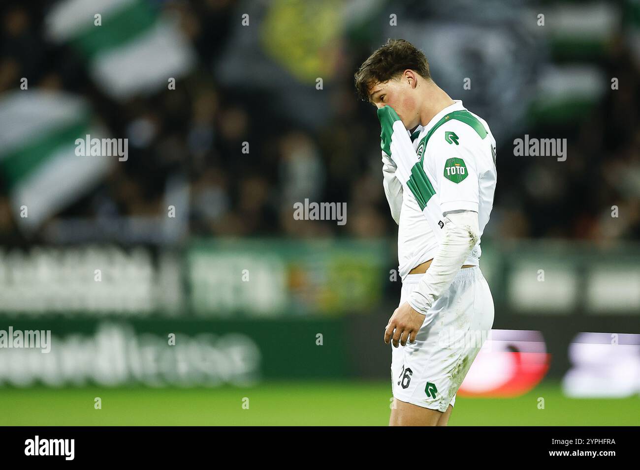 Groningen, Netherlands. 30th Nov, 2024. GRONINGEN, 30-11-24. Euroborg ...