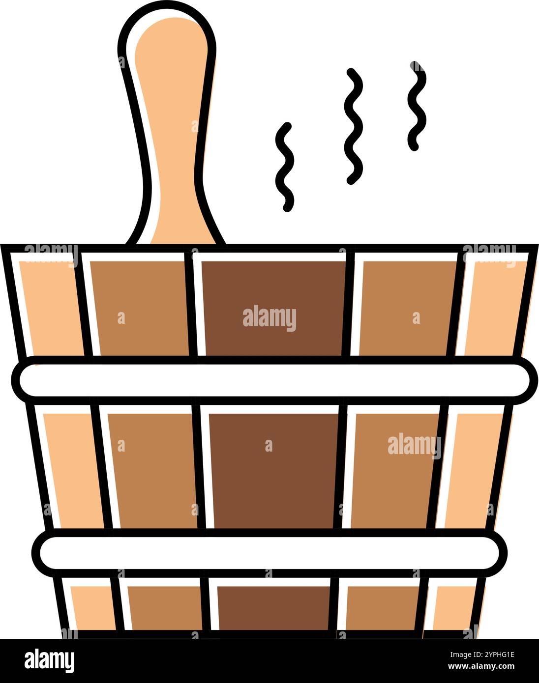 bucket sauna color icon vector illustration Stock Vector Image & Art - Alamy
