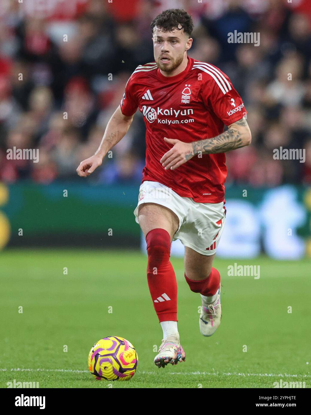 Neco Williams of Nottingham Forest during the Premier League match ...