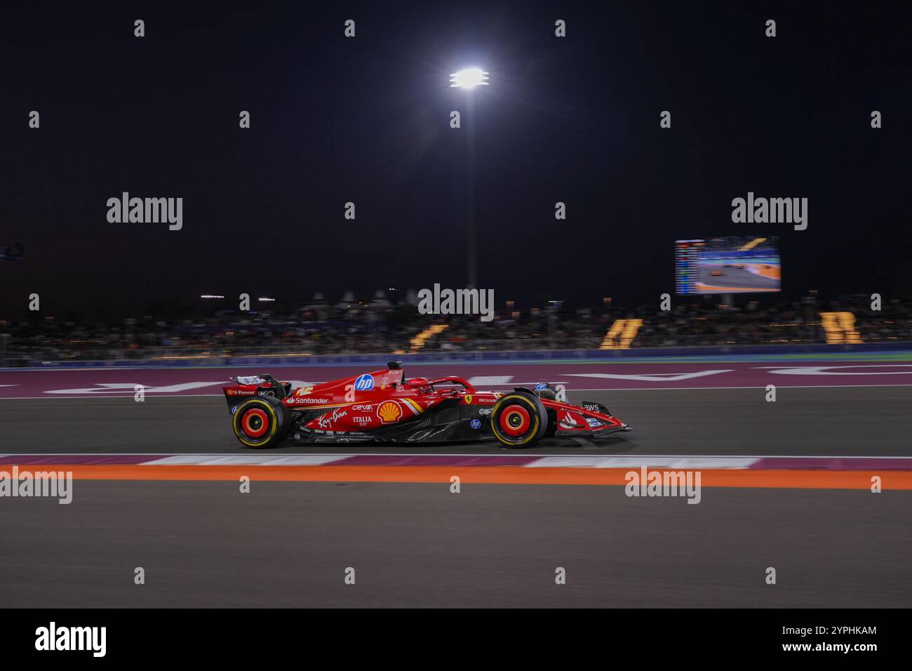 Doha, Qatar. 28th Nov, 2024. Charles Leclerc (MON) - Scuderia Ferrari ...