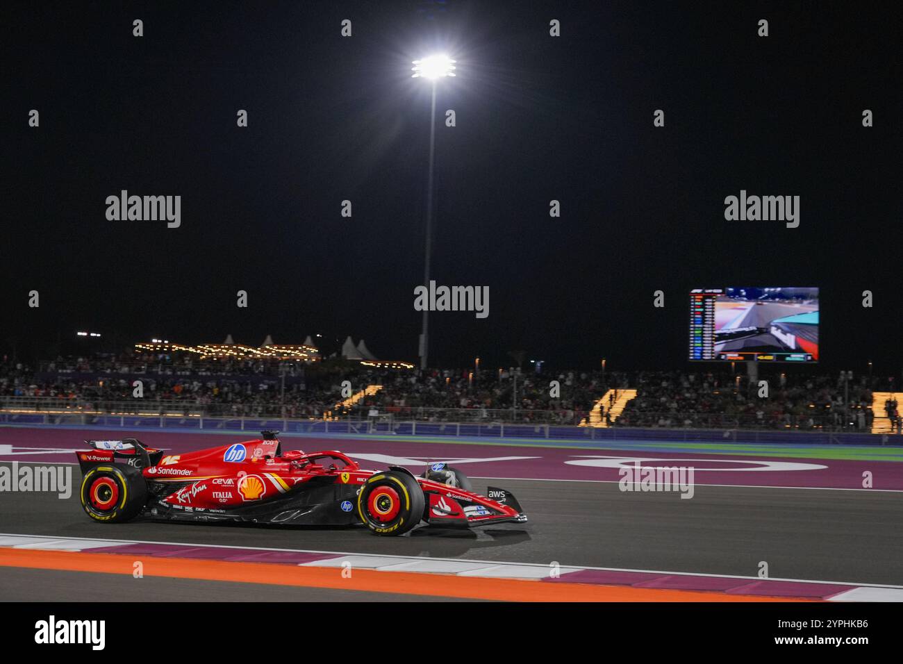 Doha, Qatar. 28th Nov, 2024. Charles Leclerc (MON) - Scuderia Ferrari ...