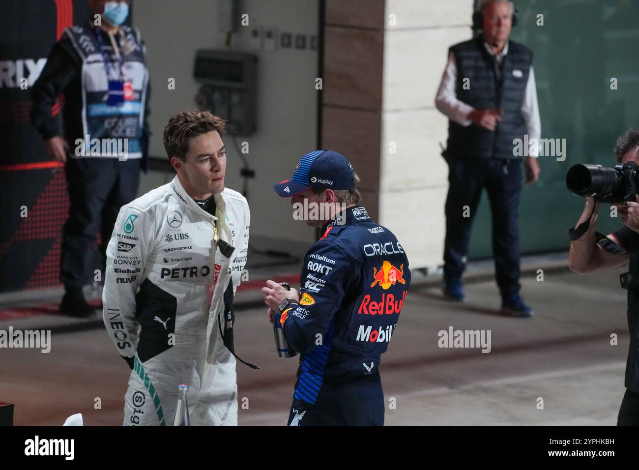 Doha, Qatar. 28th Nov, 2024. George Russell (GBR) - Mercedes-AMG ...