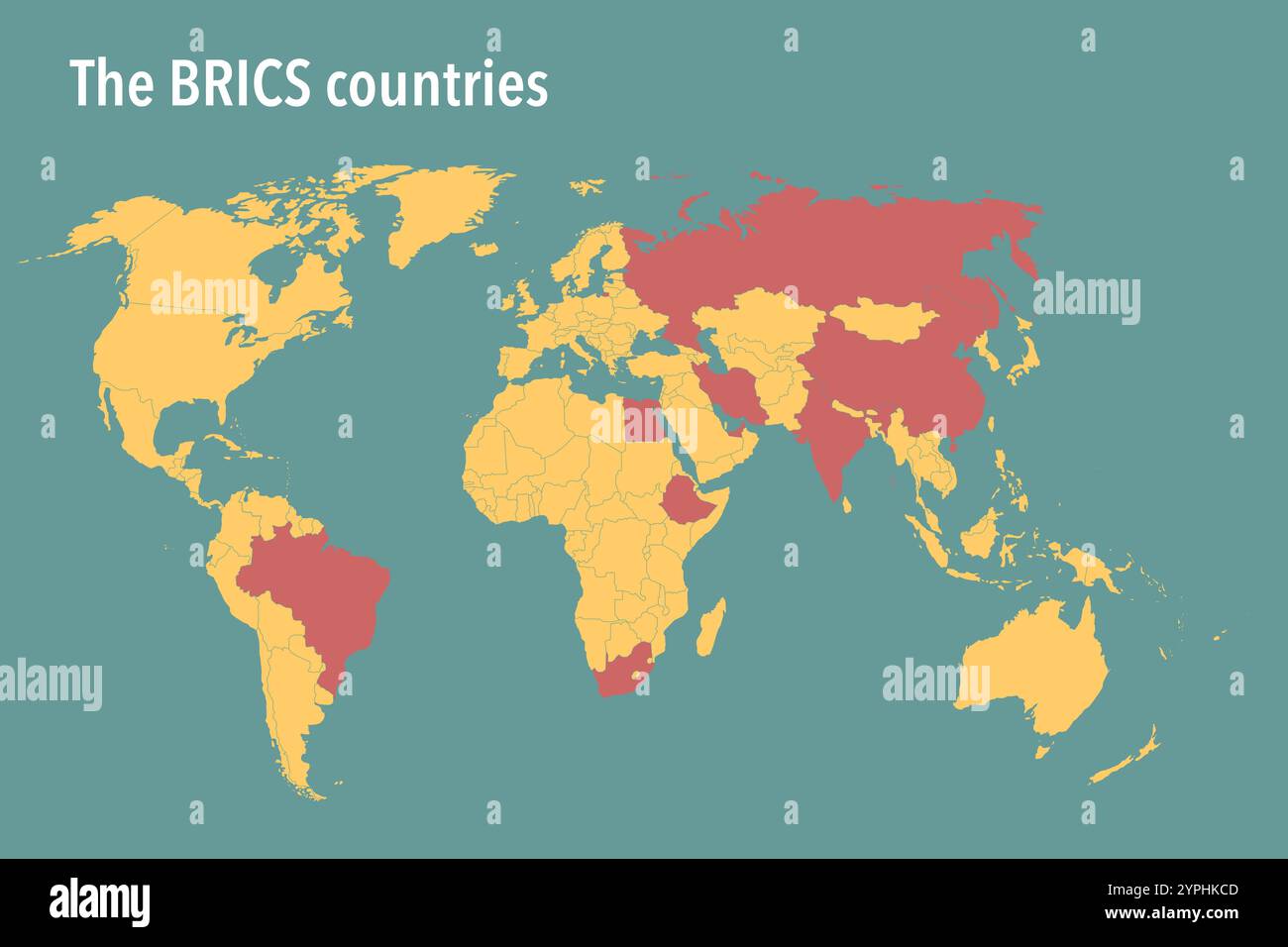Detailed world map countries hi-res stock photography and images - Alamy
