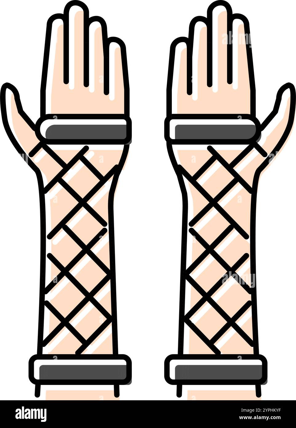 fishnet goth subculture color icon vector illustration Stock Vector ... fishnet goth subculture color icon vector illustration Stock Vector ...