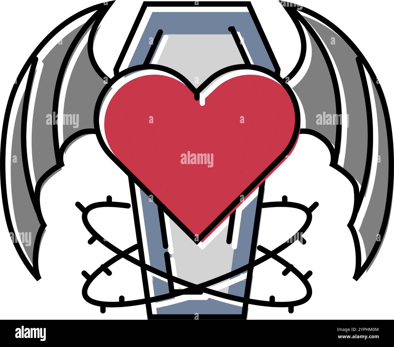 Goth couple Stock Vector Images - Alamy