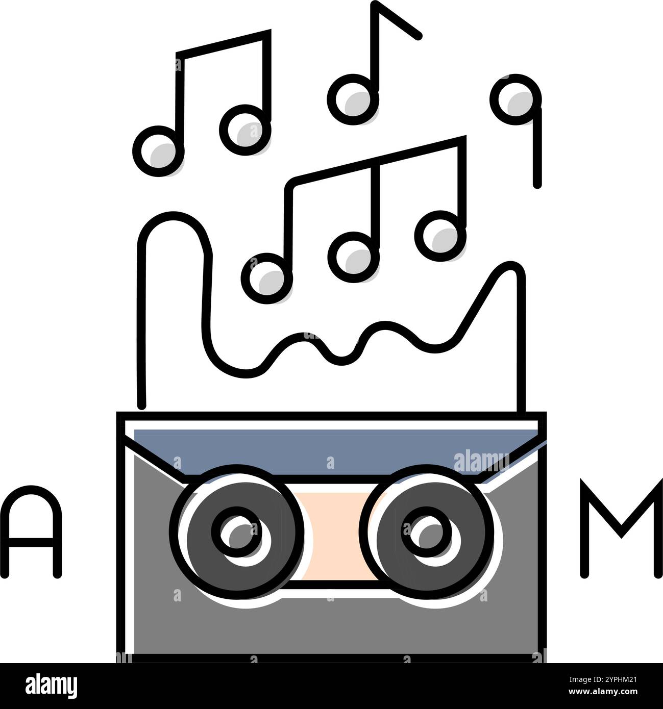 alternative music goth subculture color icon vector illustration Stock ...