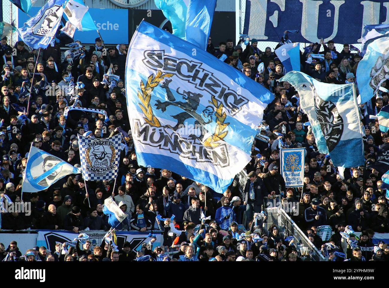 München, Deutschland, 30. November 2024: Fussball, Herren, 3.Liga ...