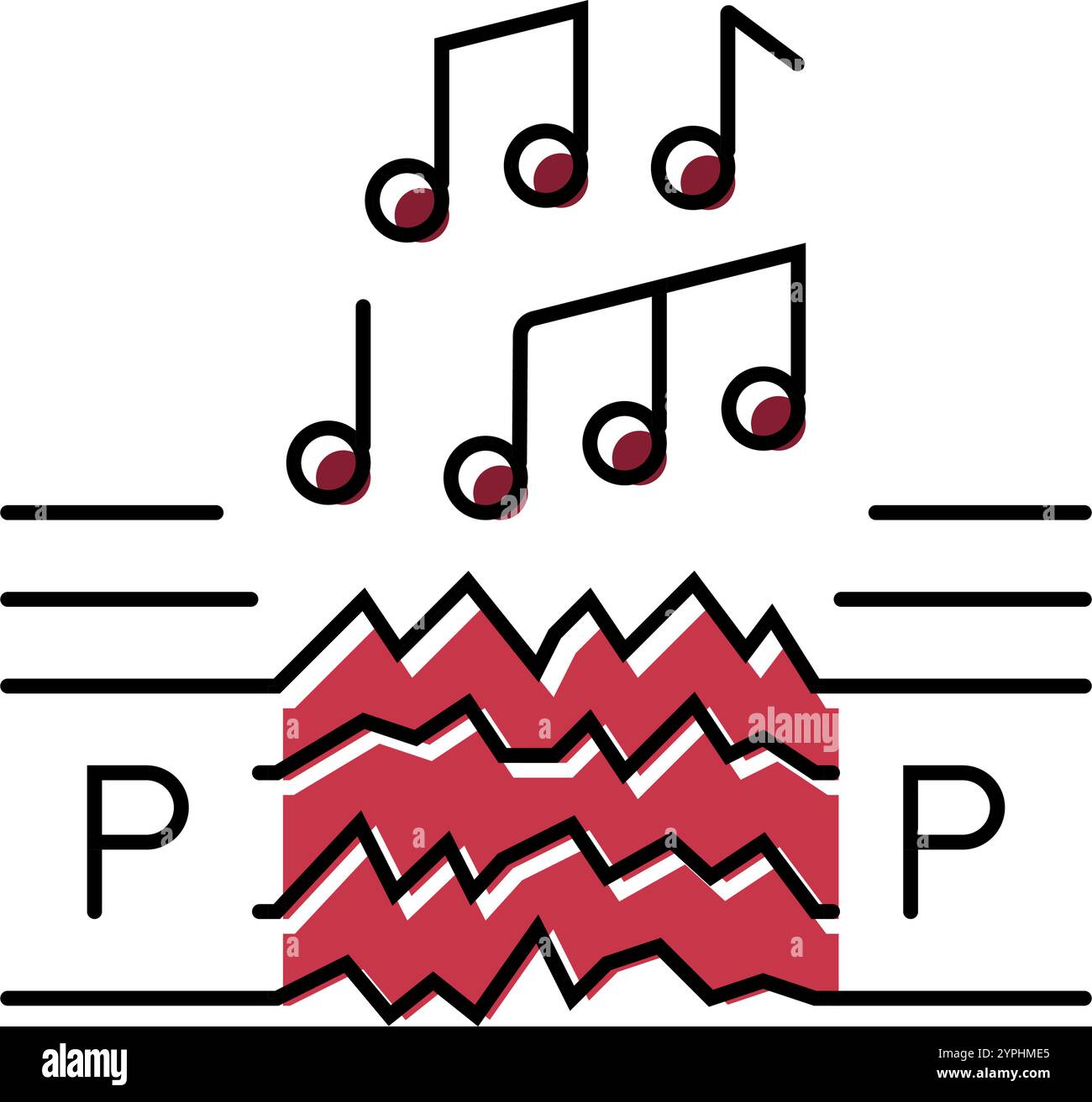 post punk goth subculture color icon vector illustration Stock Vector ...