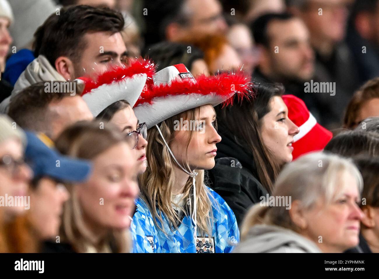 England Women supporters at the Women's International Friendly match ...