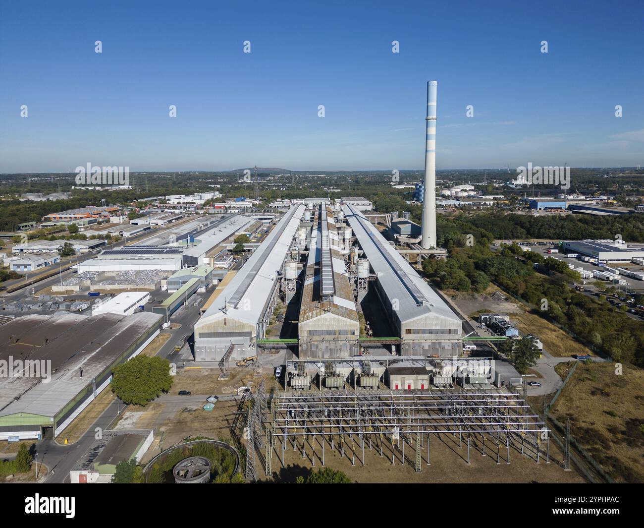 German company Trimet Aluminium SE produces primary aluminum (primary ...