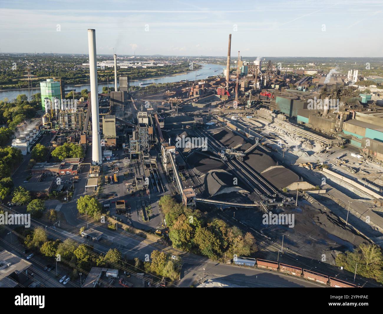 Huettenwerke Krupp Mannesmann (HKM) is a steel maker, based in Duisburg ...